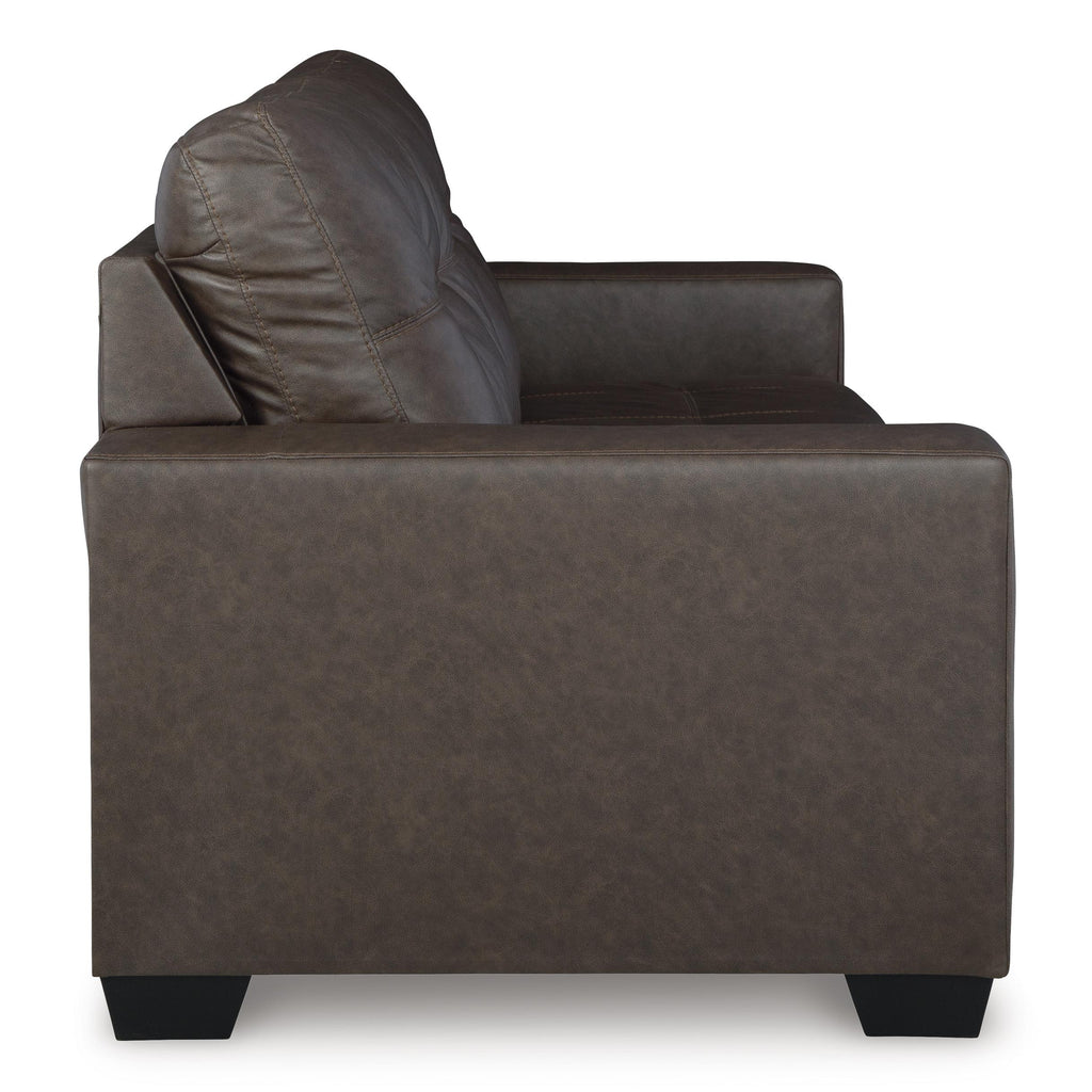 Benchcraft Barlin Mills Stationary Leather Look Sofa 1700338