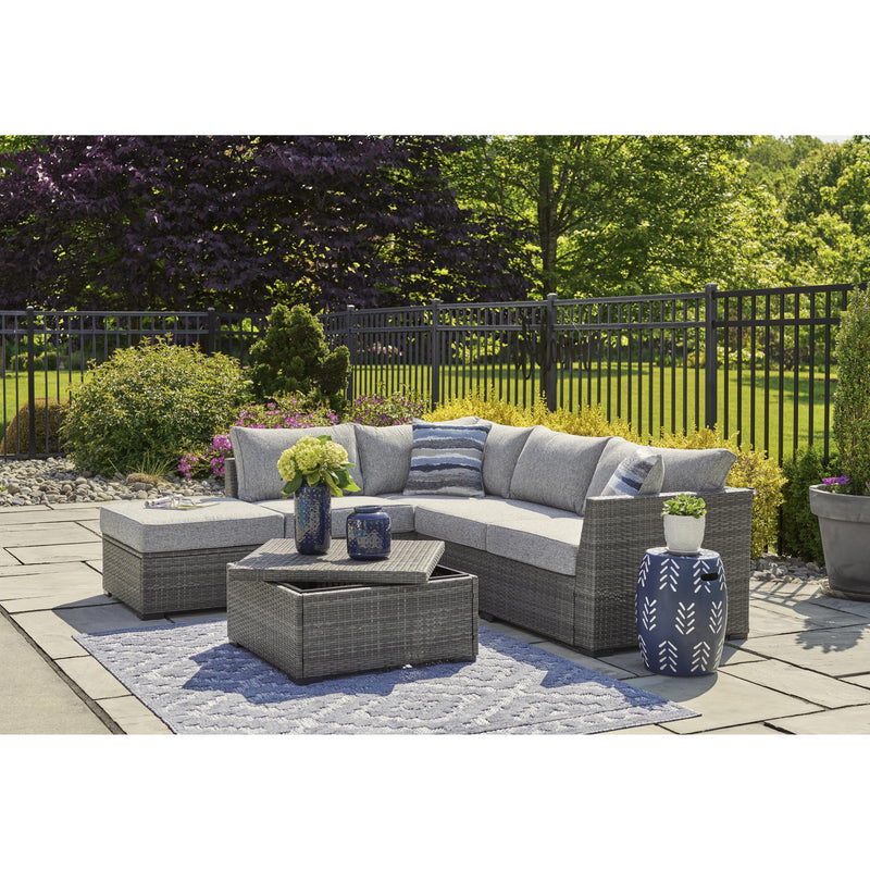 Signature Design by Ashley Petal Road P297-070 Loveseat Sectional/Otto