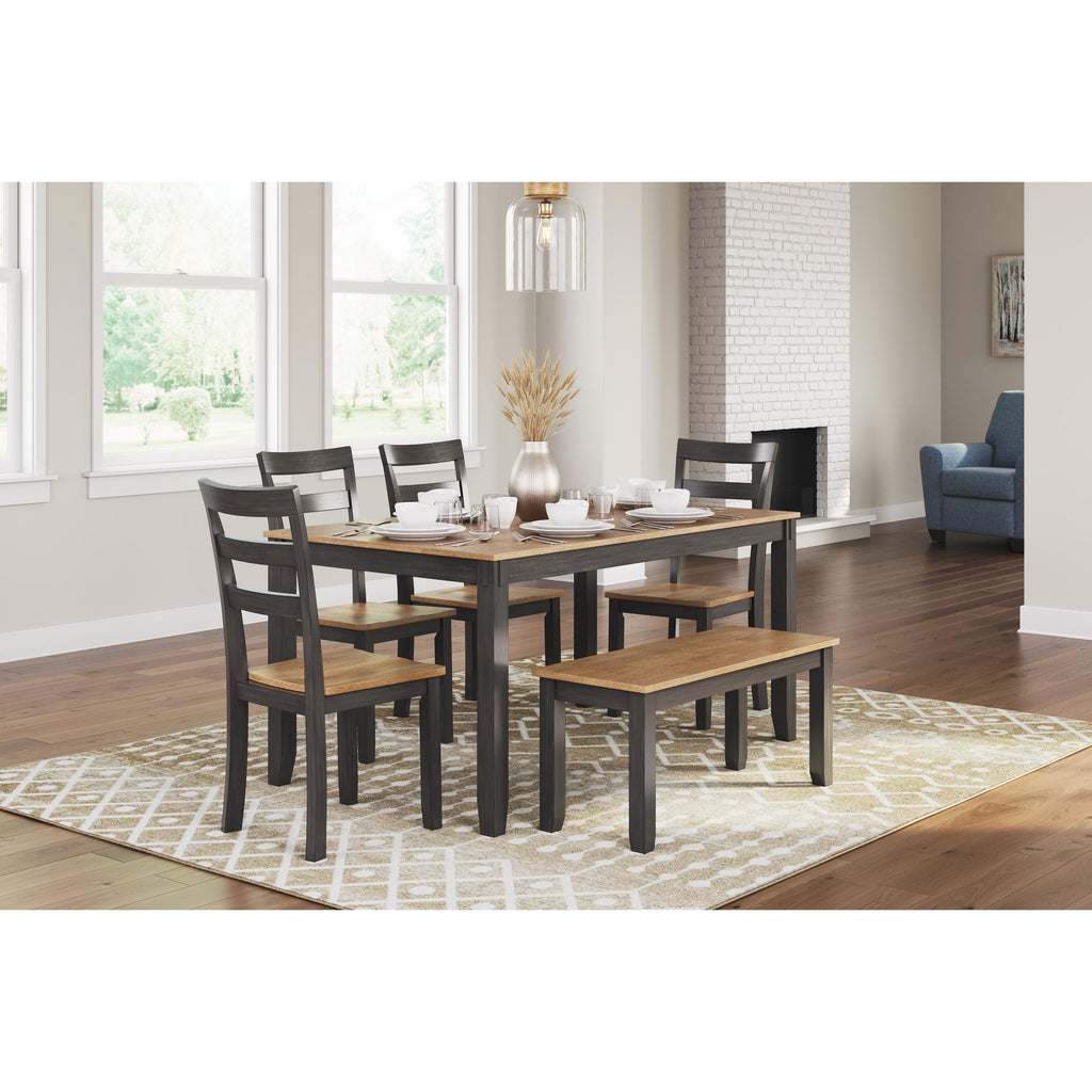 Signature Design by Ashley Gesthaven D396-325 Dining Room Table Set Signature Design by Ashley Gesthaven D396-325 Dining Room Table Set