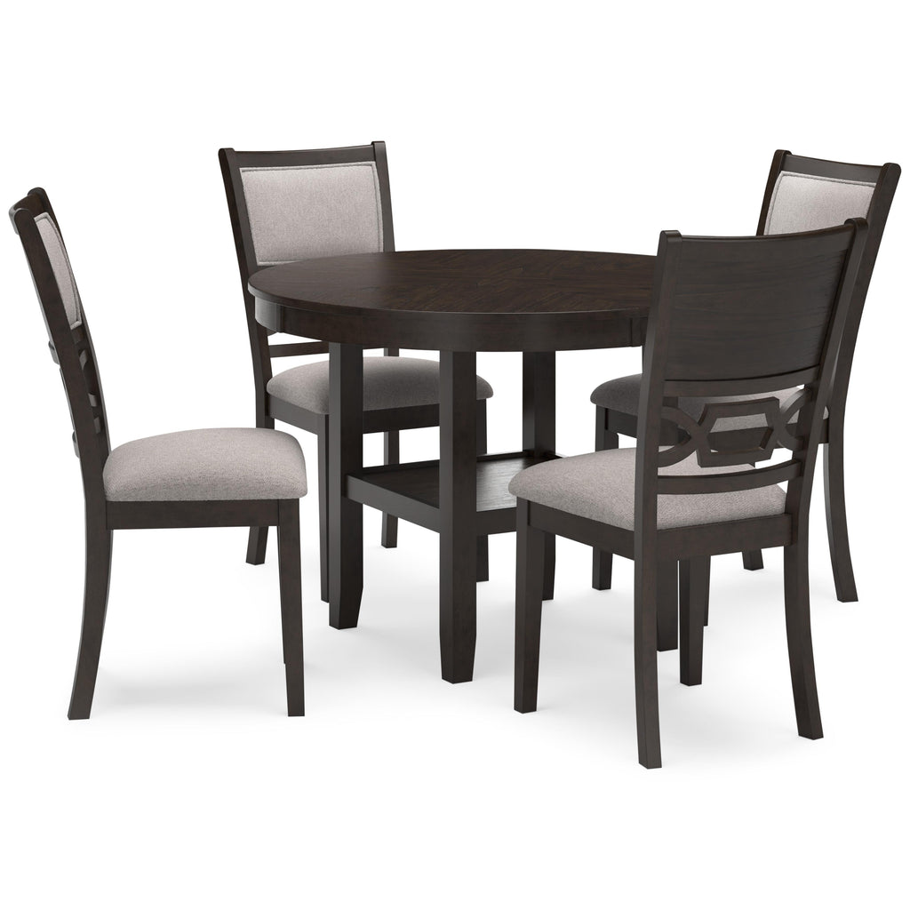 Signature Design by Ashley Langwest D422-225 Dining Room Table Set