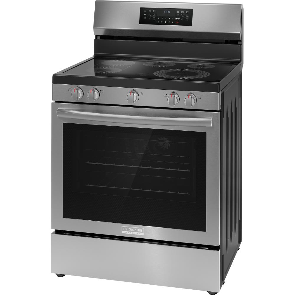 Frigidaire Gallery 30-inch Freestanding Electric Range with Air Fry Te