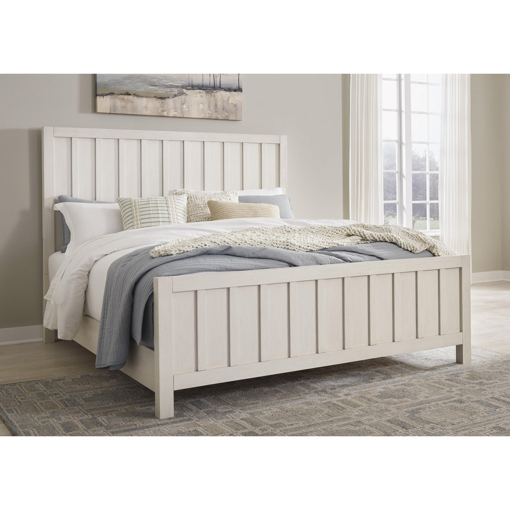 Benchcraft Shaybrock King Panel Bed B683-82/B683-97