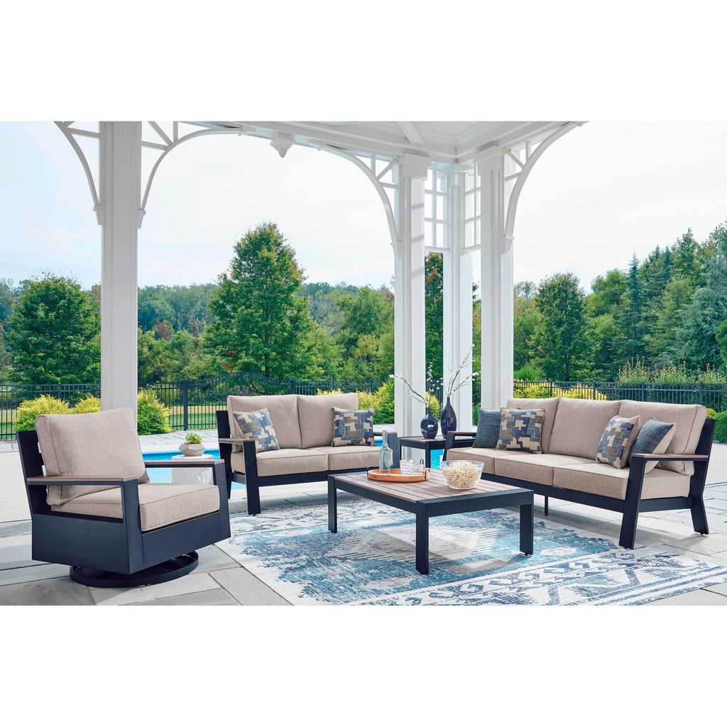 Signature Design by Ashley East Beach PCP587-821 Swivel Glider Chair w