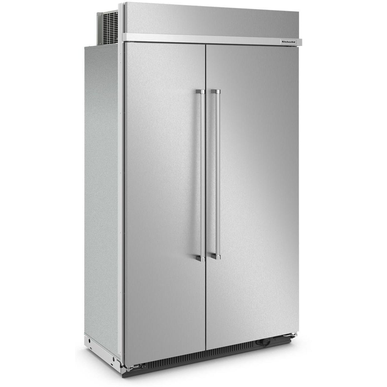 KitchenAid 48-inch, 30 cu. ft. Built-in Side-by-Side Refrigerator with